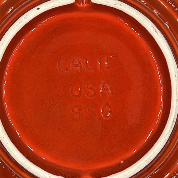 Calif USA | Dining | Vintage California Usa Pottery Lidded Casserole ...